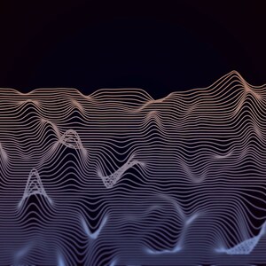 Abstract Motion Graphics - Curvy Linear Loops Background, Perfect ...