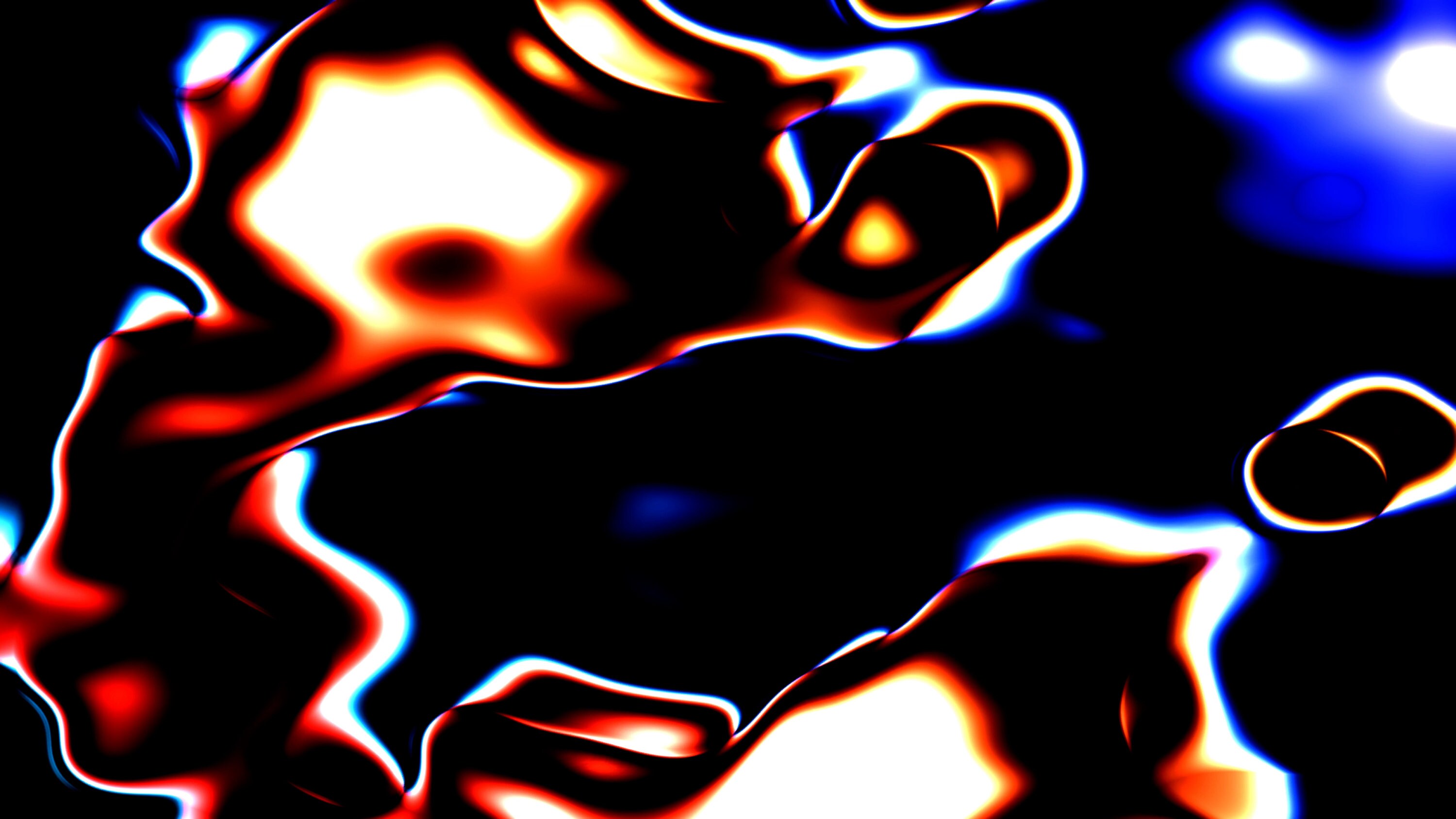 Animated Motion Backgrounds - 4K UHD Vibrant Blue & Red Motion Grahpics ...