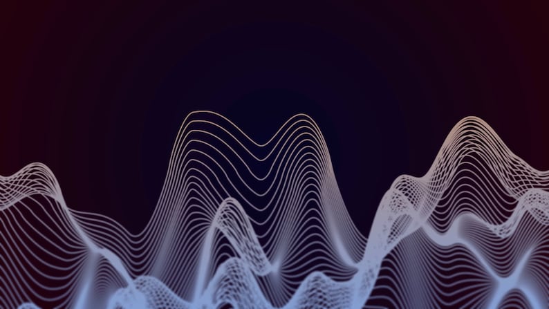 Abstract Motion Graphics - Curvy Linear Loops Background, Perfect ...