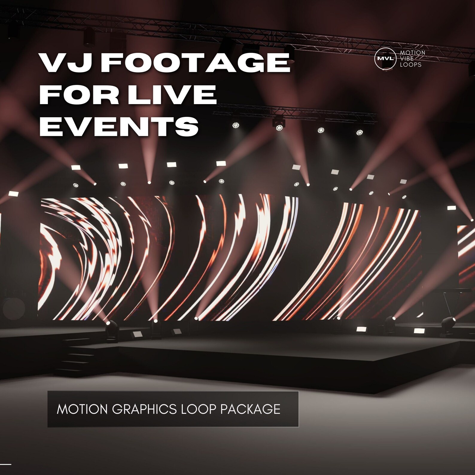 Urban Motion Graphics Loops: 4K Animated VJ Visuals (digital Download ...