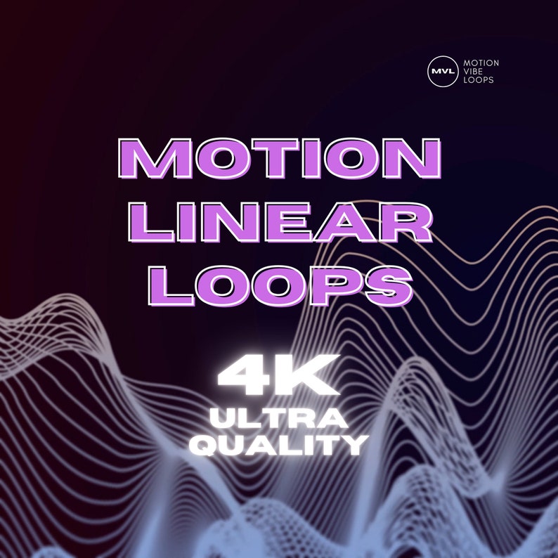 Abstract Motion Graphics - Curvy Linear Loops Background, Perfect ...