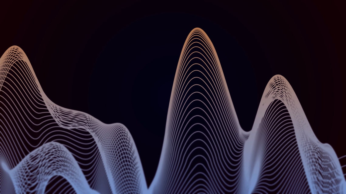 Abstract Motion Graphics - Curvy Linear Loops Background, Perfect ...
