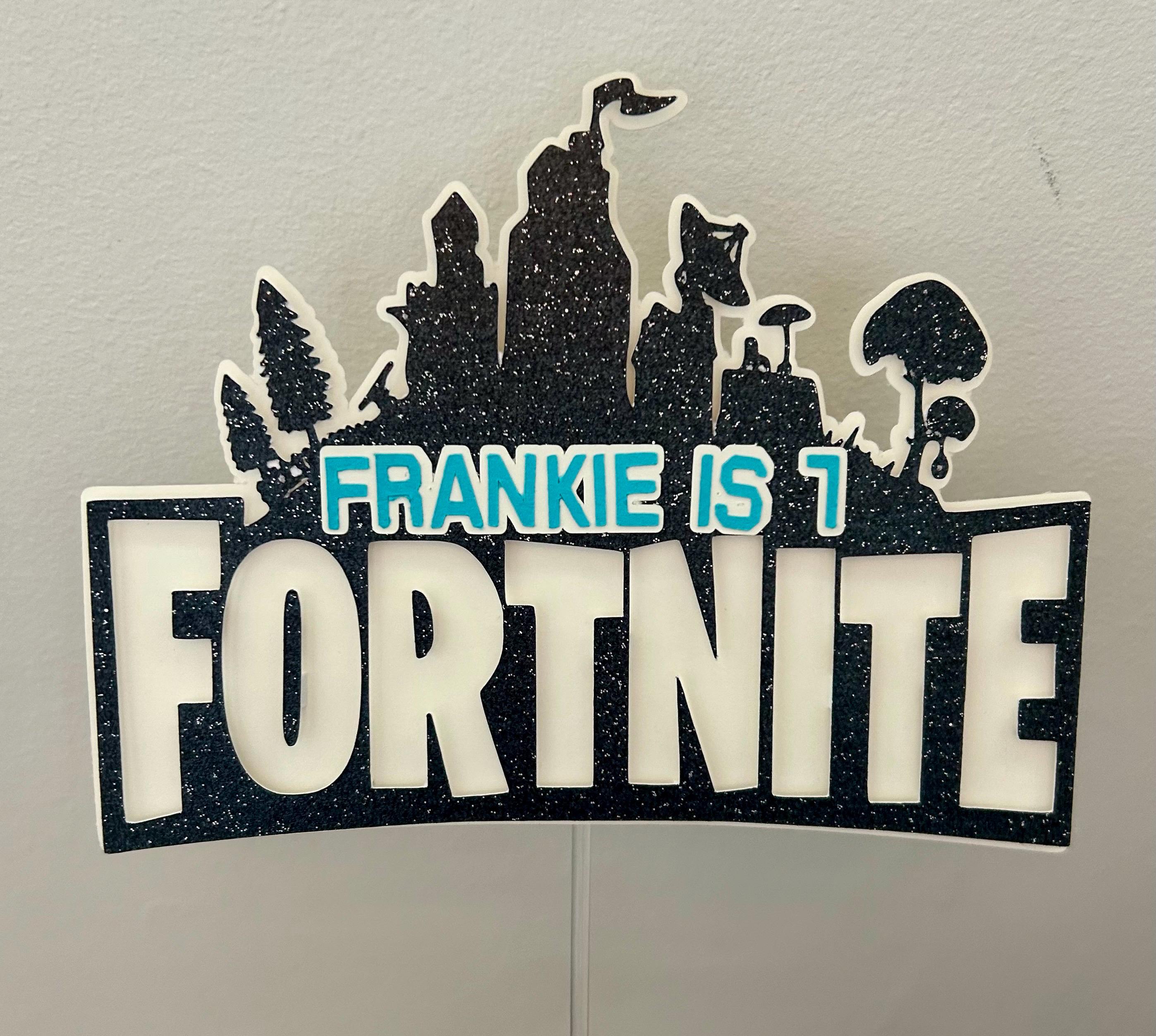 Personalised Gamer Cake Topper| Gamer Cake Topper| Custom Game Topper ...