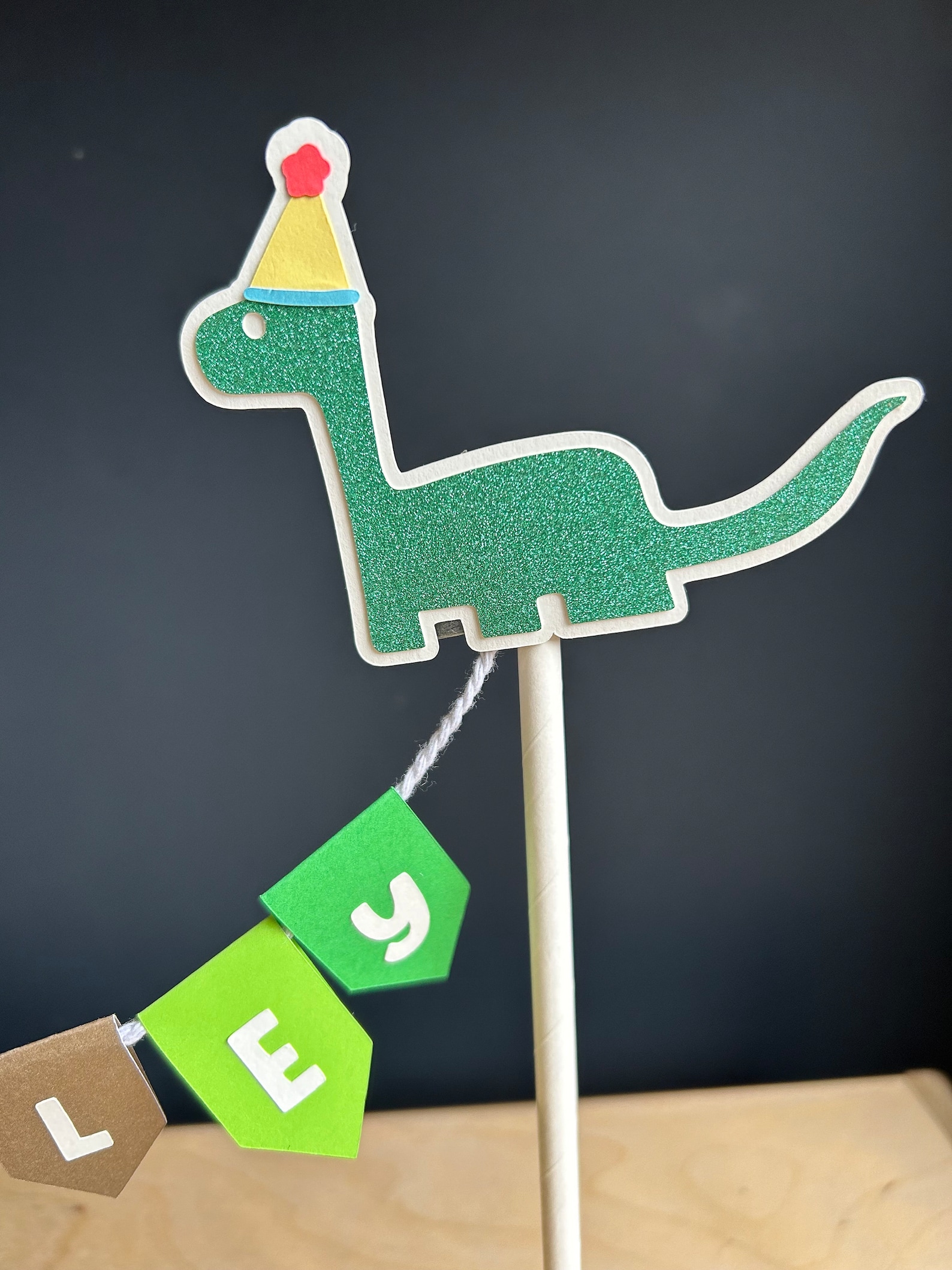 Dinosaur Cake Topperroarsome Birthday Cake Topperdinosaur Banner Cake ...