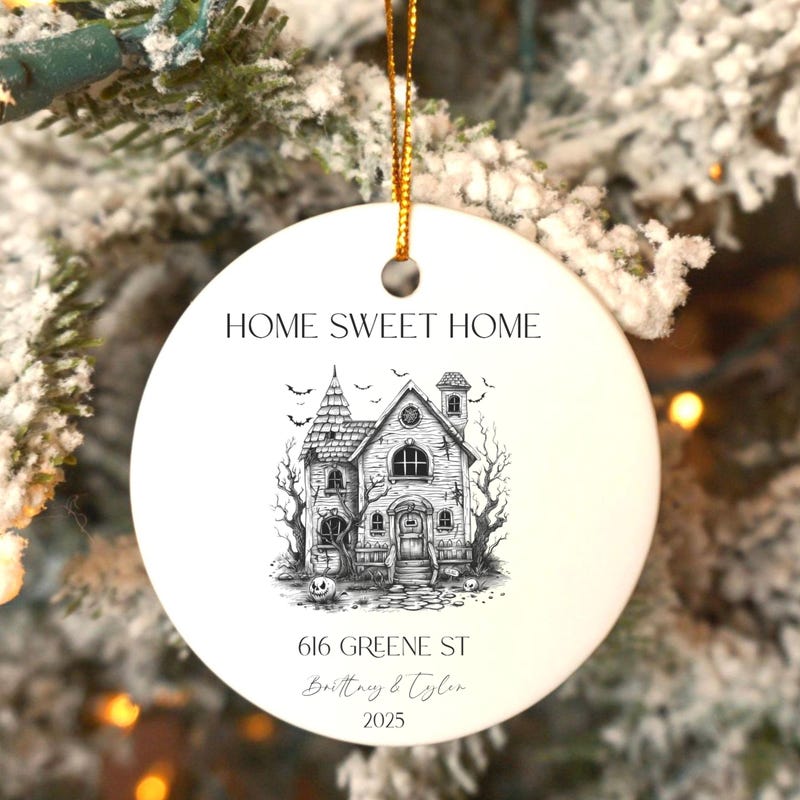First House Ornament - Etsy
