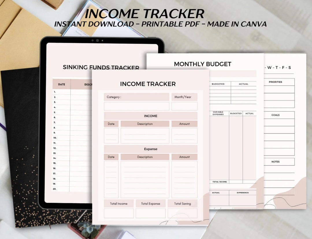 Ultimate Budget Planner Printable PDF: Take Control of Your Finances ...