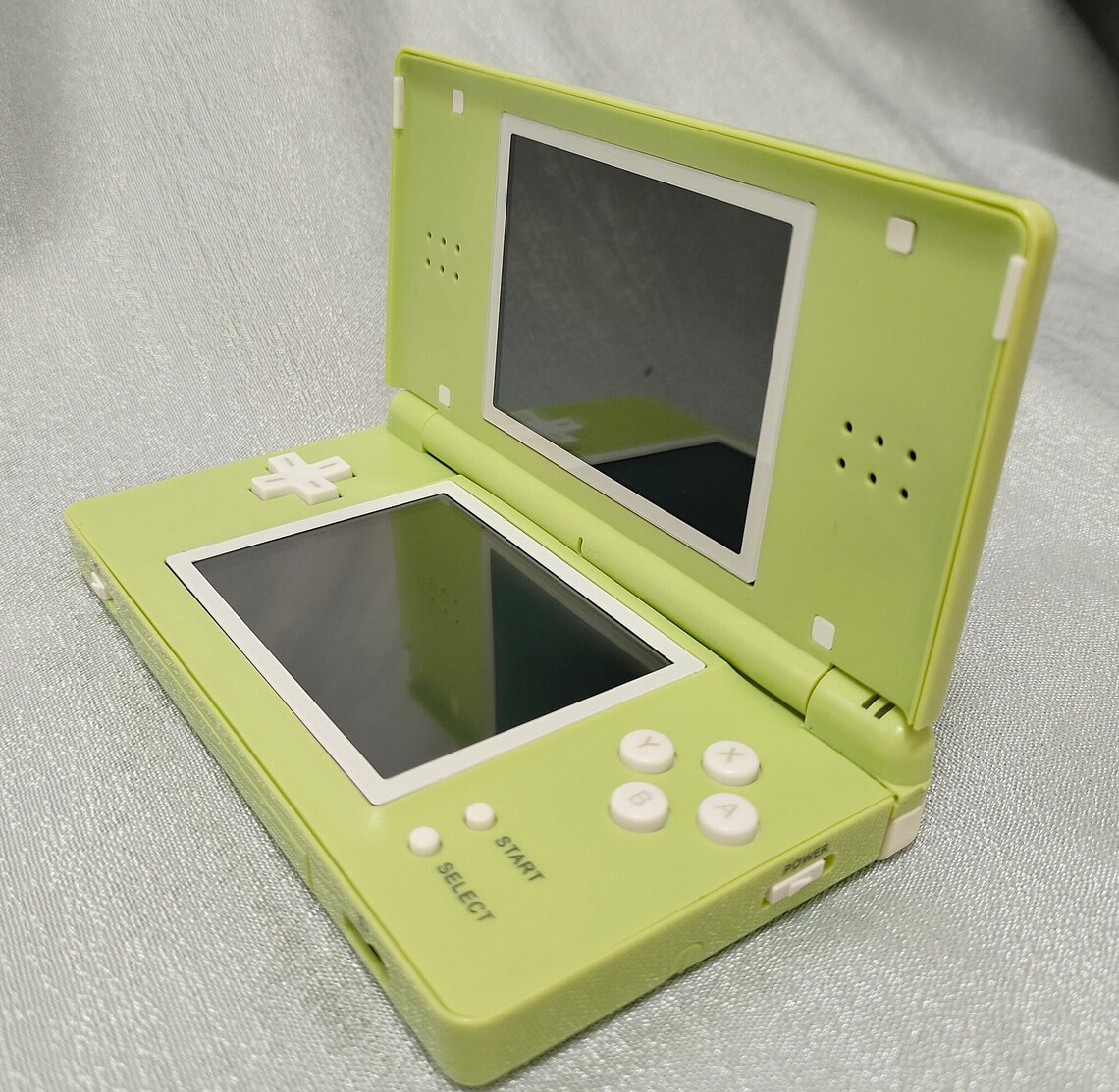 Custom Greenwhite Modded Nintendo DS Lite Refurbished Handheld ...