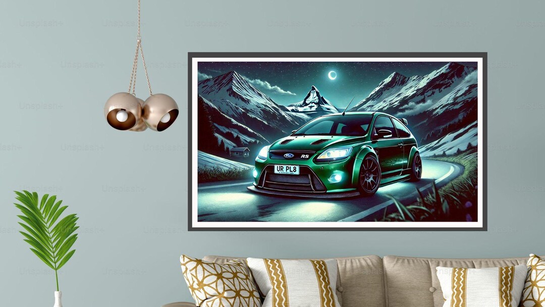 Custom Car Portrait – Personalized Digital Car Artwork for Car Lovers ...