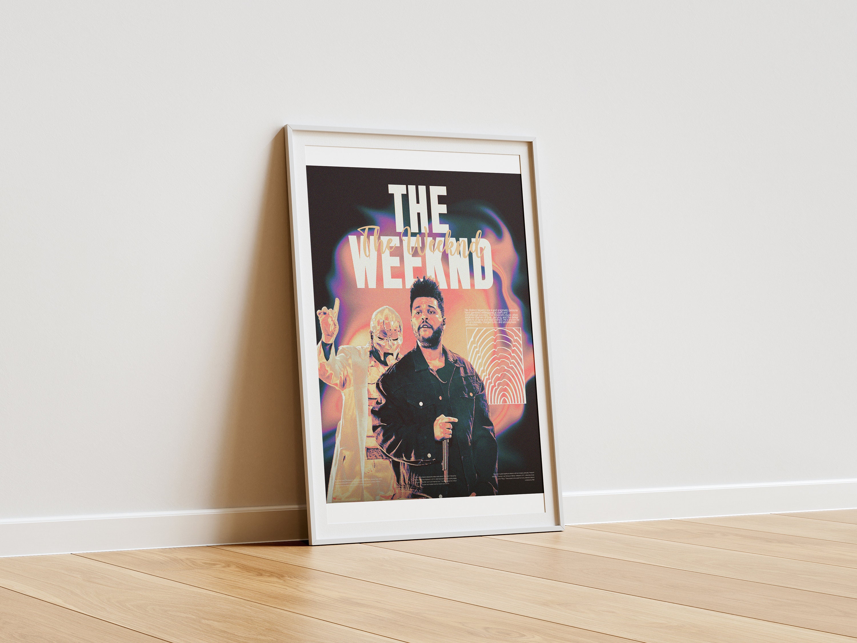 THE WEEKND Printable Poster Home Decor Wall Decor Aesthetic Room Decor ...