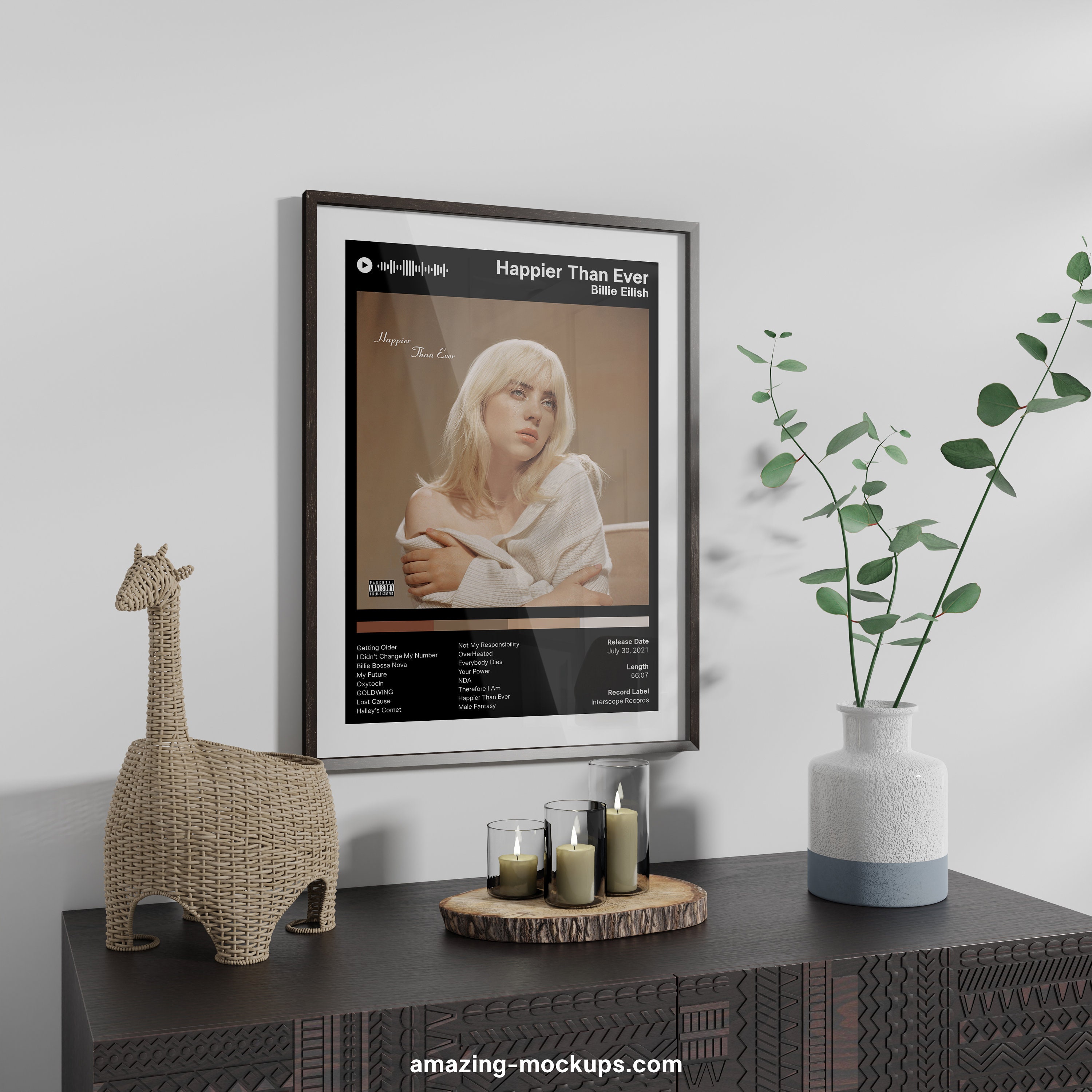 Choose Your Own Album Poster - Custom Poster - Digital Album Poster ...