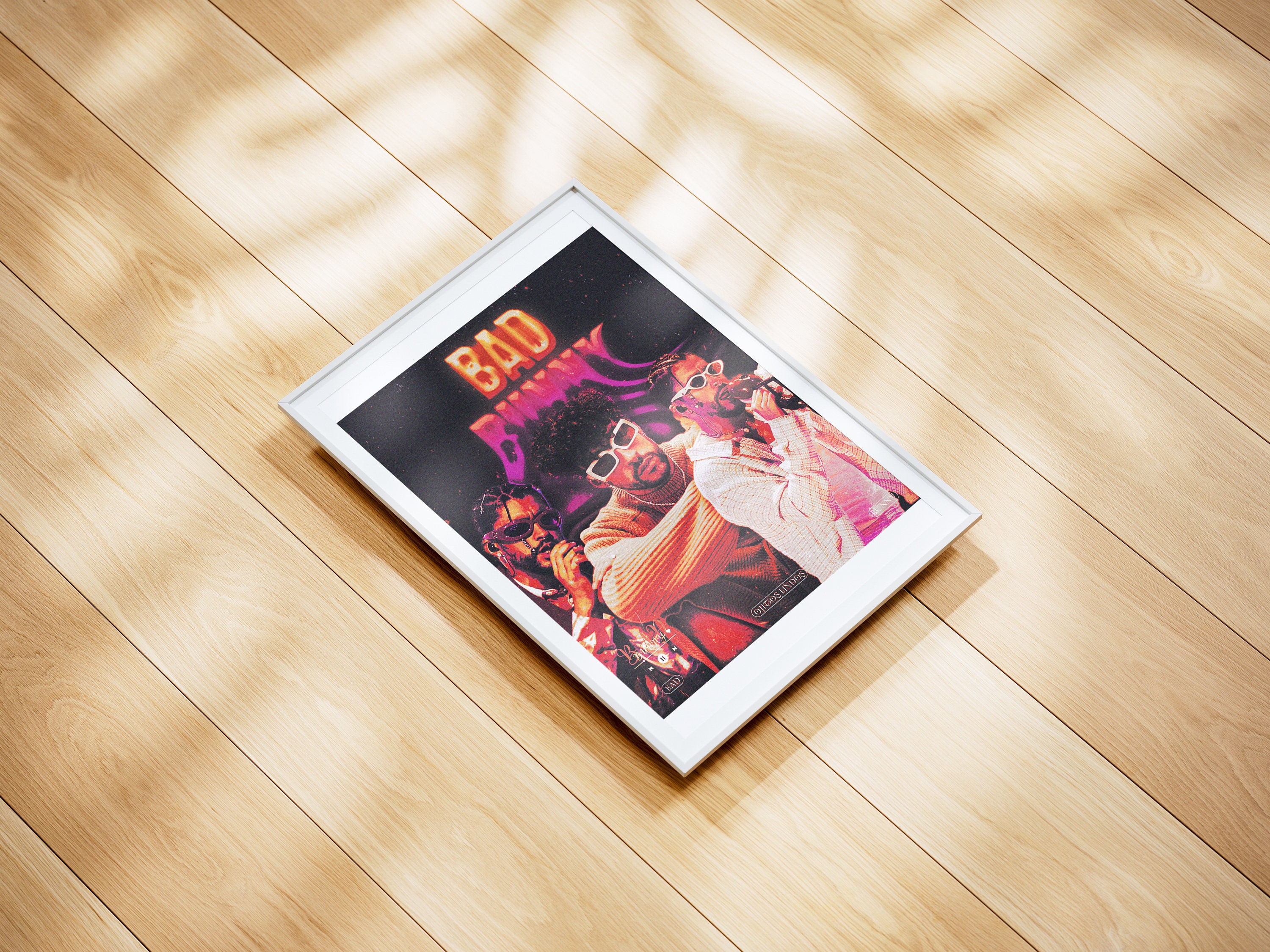 BAD BUNNY - Printable Poster - Home Decor - Wall Decor - Aesthetic Room ...
