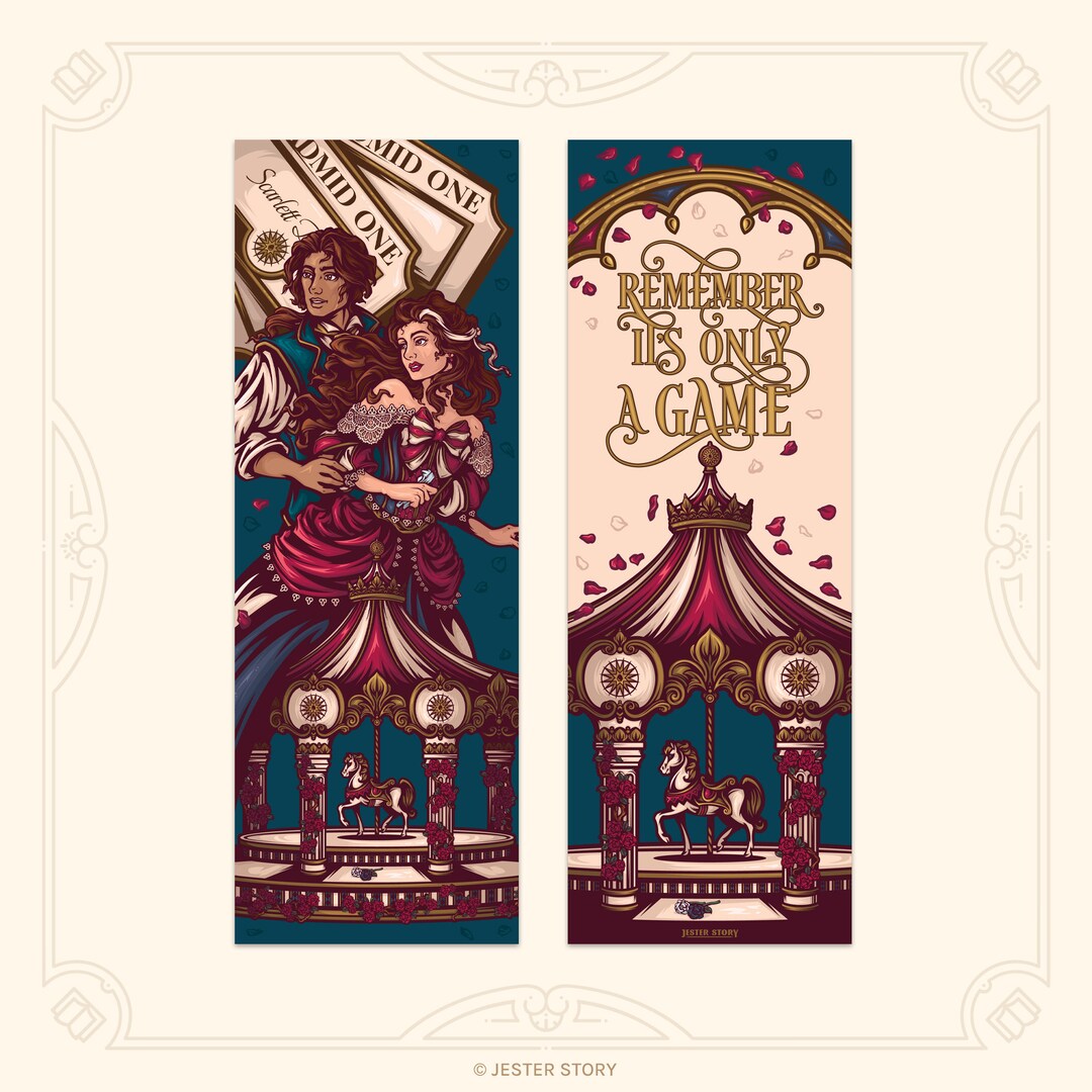Last Night of Caraval - Caraval Bookmark - Etsy