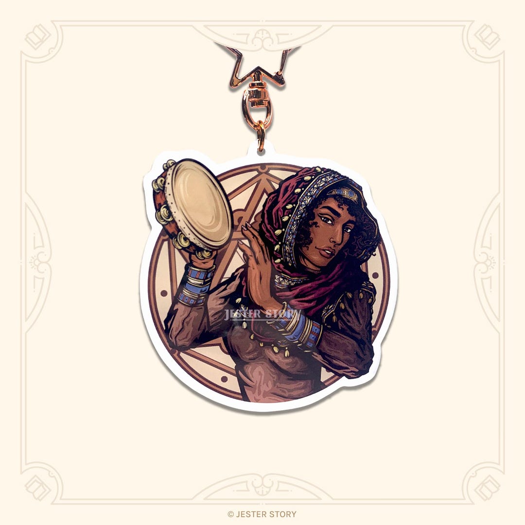 Nahri - Daevabad Acrylic Keychain - Etsy