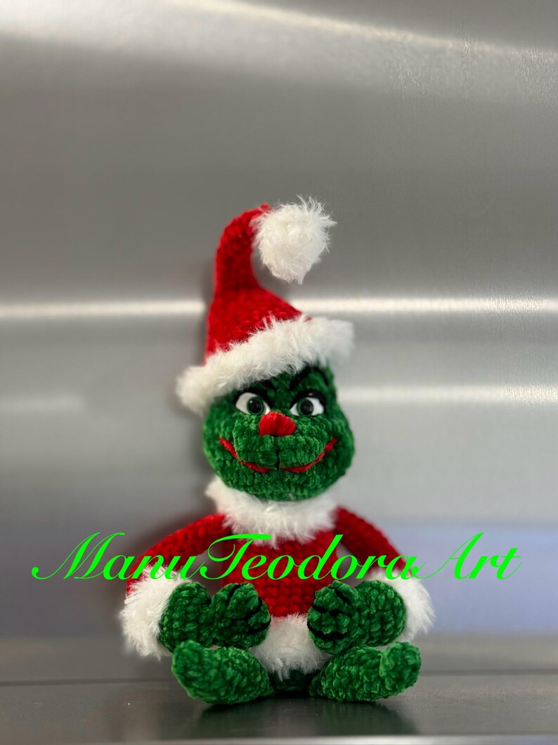 Grinch Crochet Pattern, Christmas Character (PDF Pattern) - Etsy