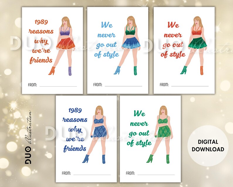 20 Taylor-inspired Valentine Cards, Swifty Valentine Cards With Lyrics ...