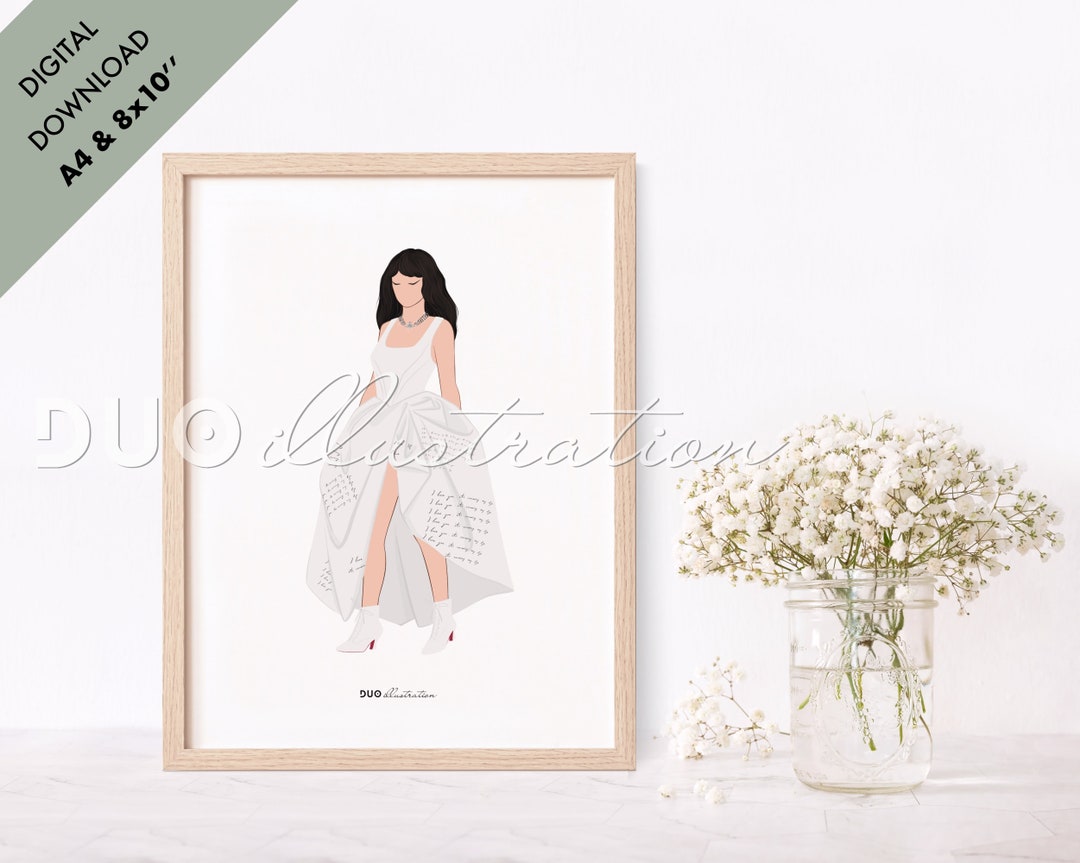 Custom Taylor TTPD Poster - Tortured Poets - Eras Tour - Fortnight ...