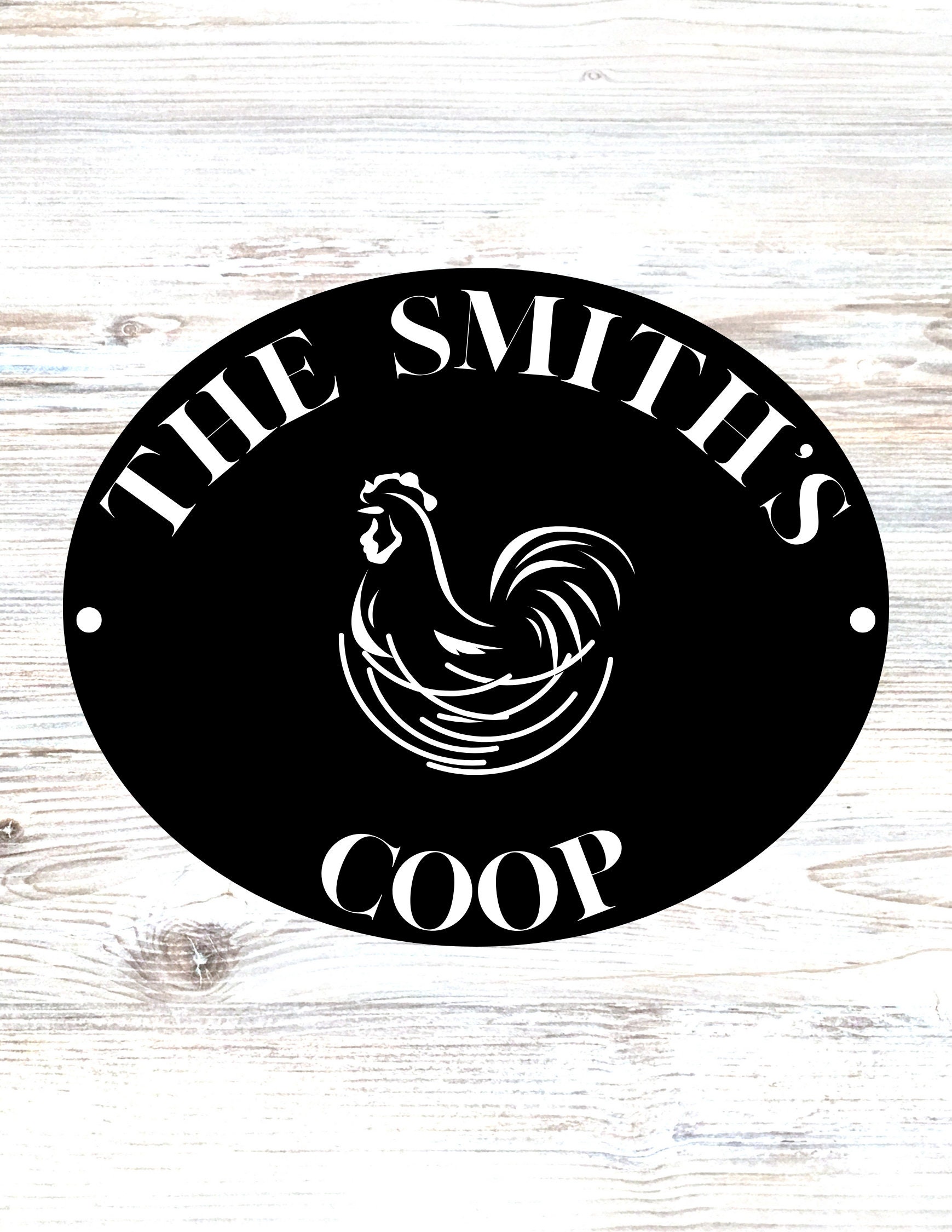 Family Chicken Coop Sign | Farm Sign - Etsy