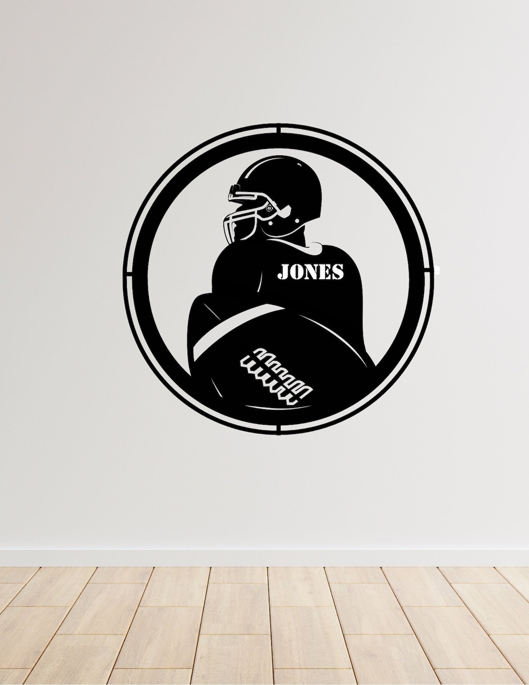 Custom Football Player Last Name - Etsy