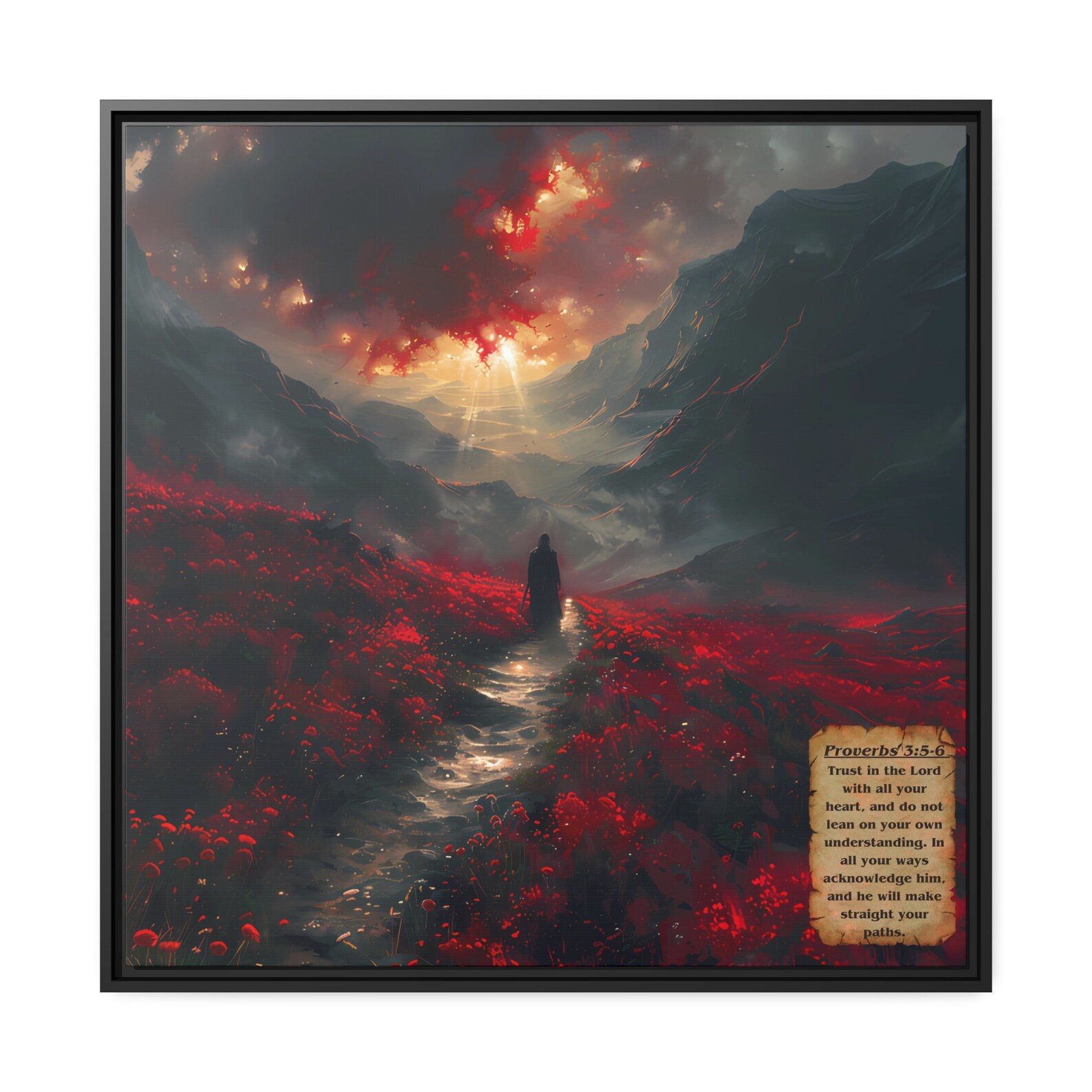 Divine Pathways - Proverbs 3:5-6 - Etsy