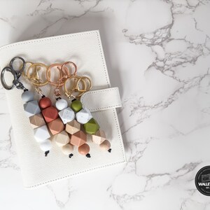 Silicone Beaded Keychain and Planner Charm | Cash Budgeting Binder ...