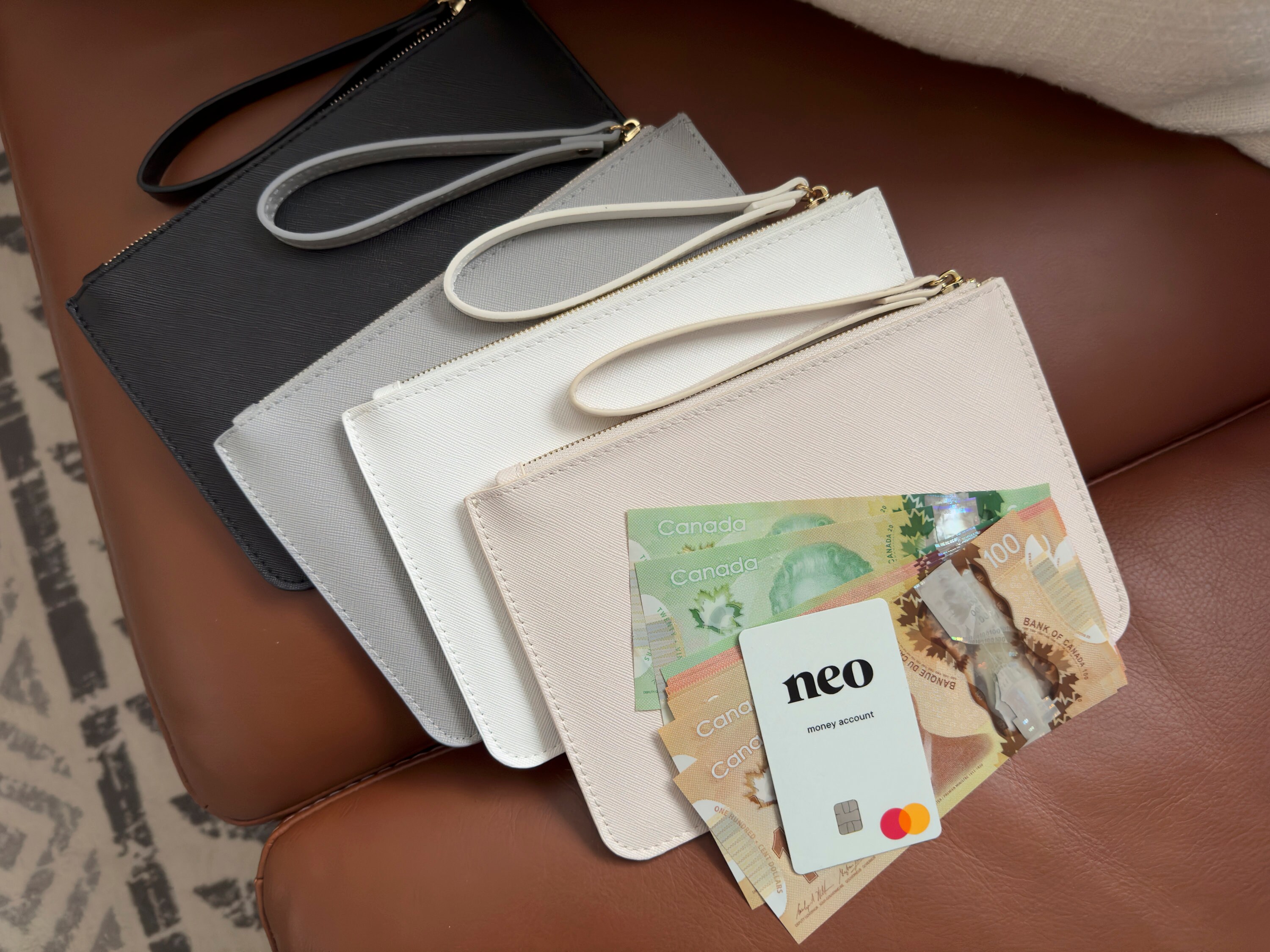 Bank Bag Cash Stuffing Accessories Sky Collection 4 Colors - Etsy