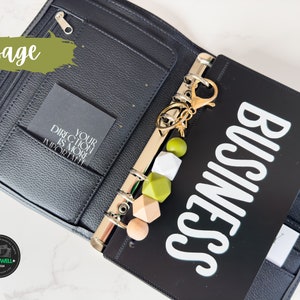 Silicone Beaded Keychain and Planner Charm | Cash Budgeting Binder ...