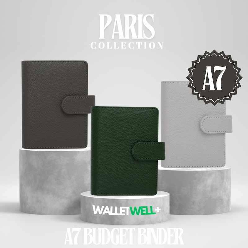 A7 Cash Binder Leather - Etsy