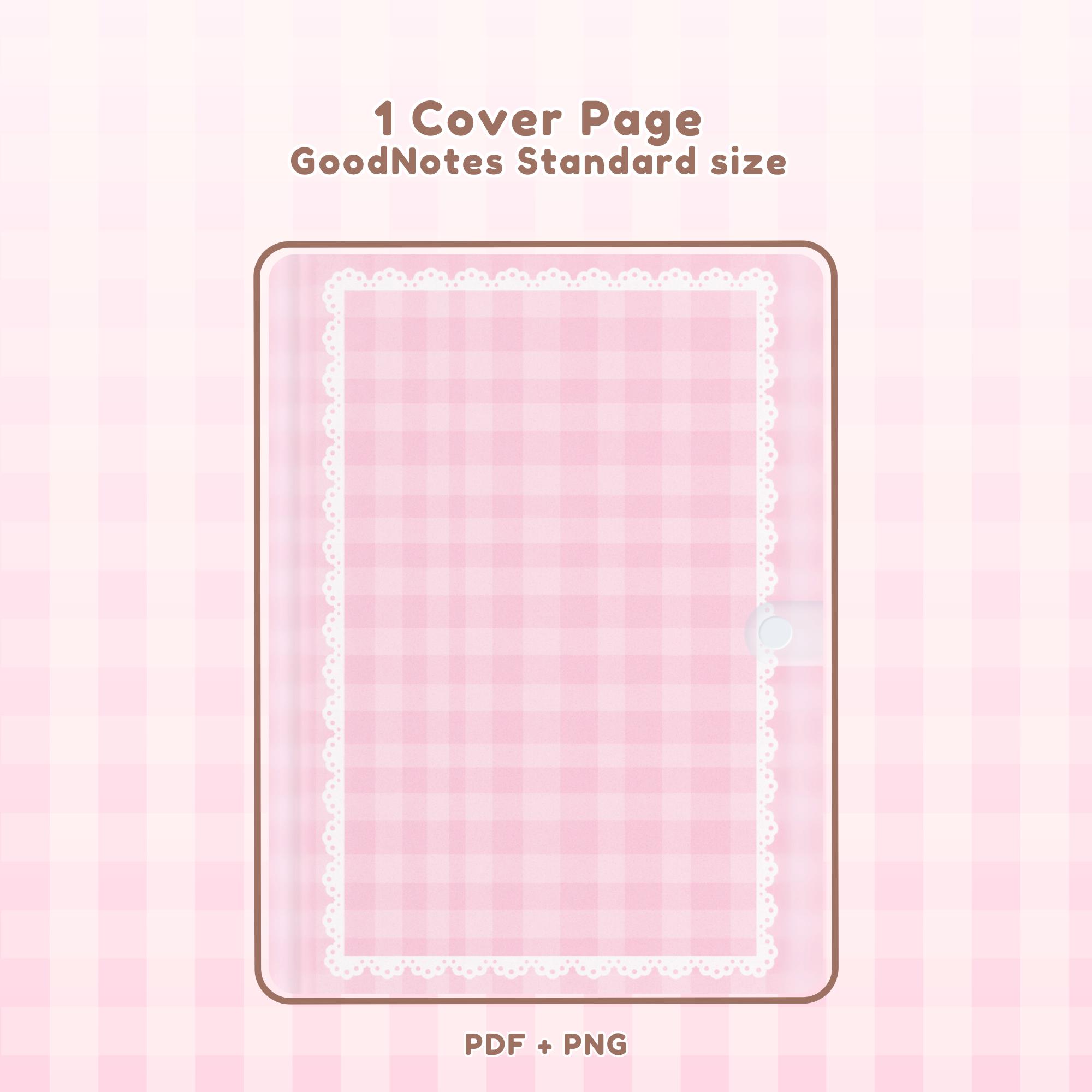 Kawaii Digital Notebook Pink Cute Goodnotes Notebook Bundle Digital ...