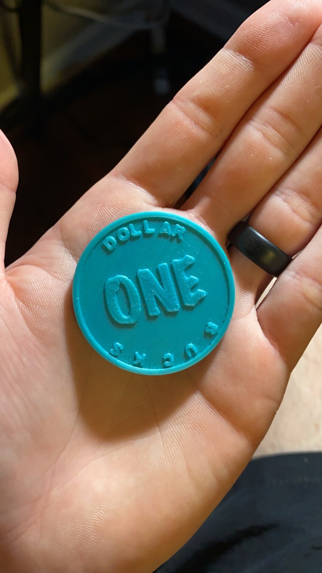Bluey One Dollar Buck Coin 3D Printed - Etsy