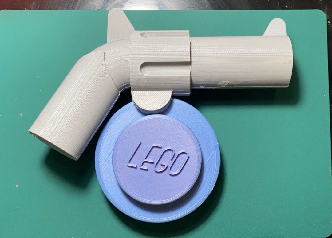 Lego 3D Printed Revolver - Etsy UK