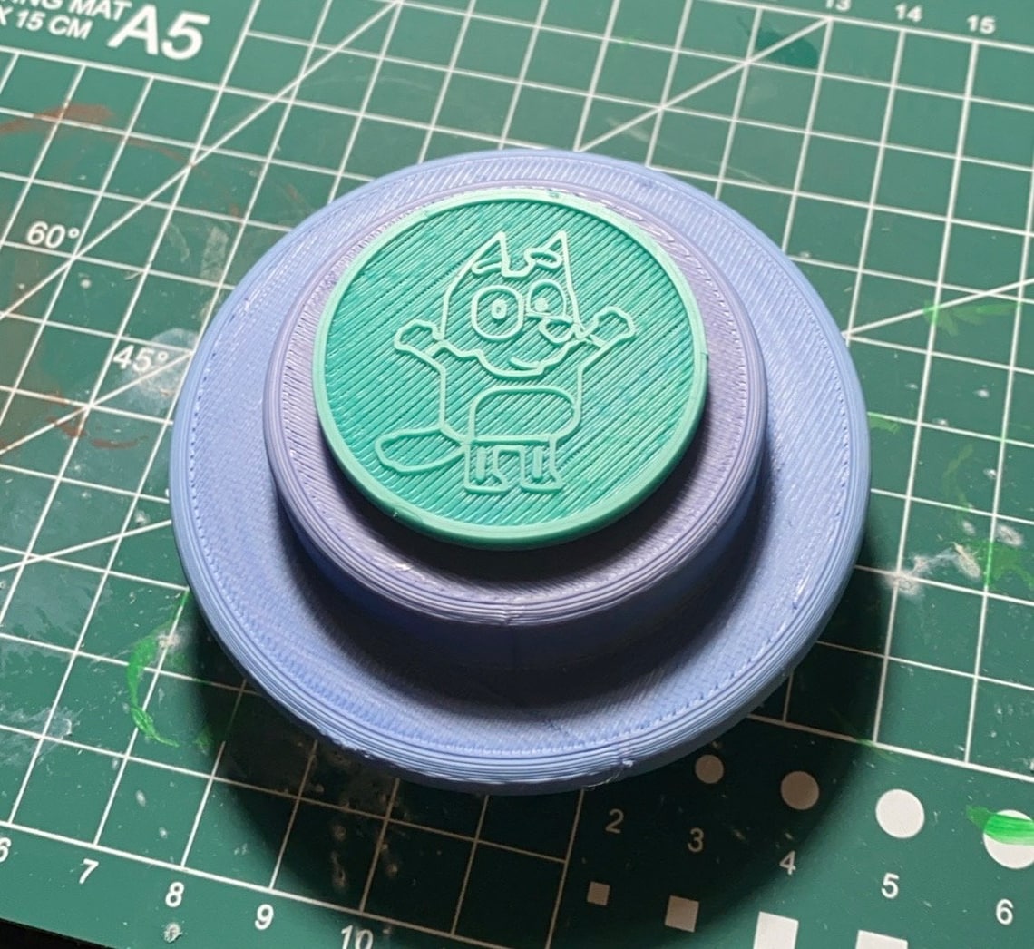 Bluey One Dollar Buck Coin 3D Printed - Etsy