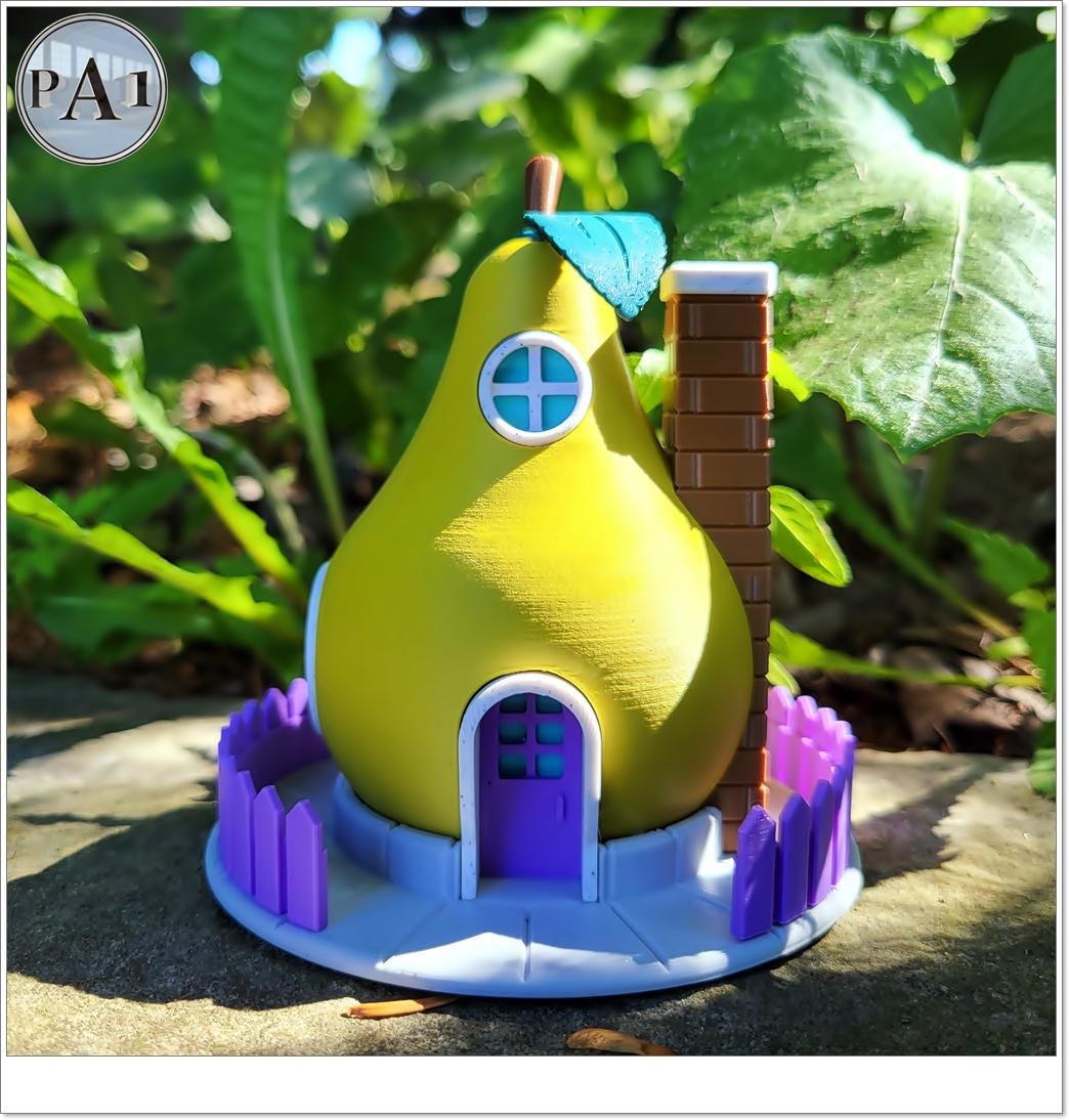 Pear Fairy House - Etsy
