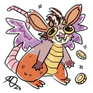 Ikona | Furry | DOODLE DERP | Custom Avatar - Etsy