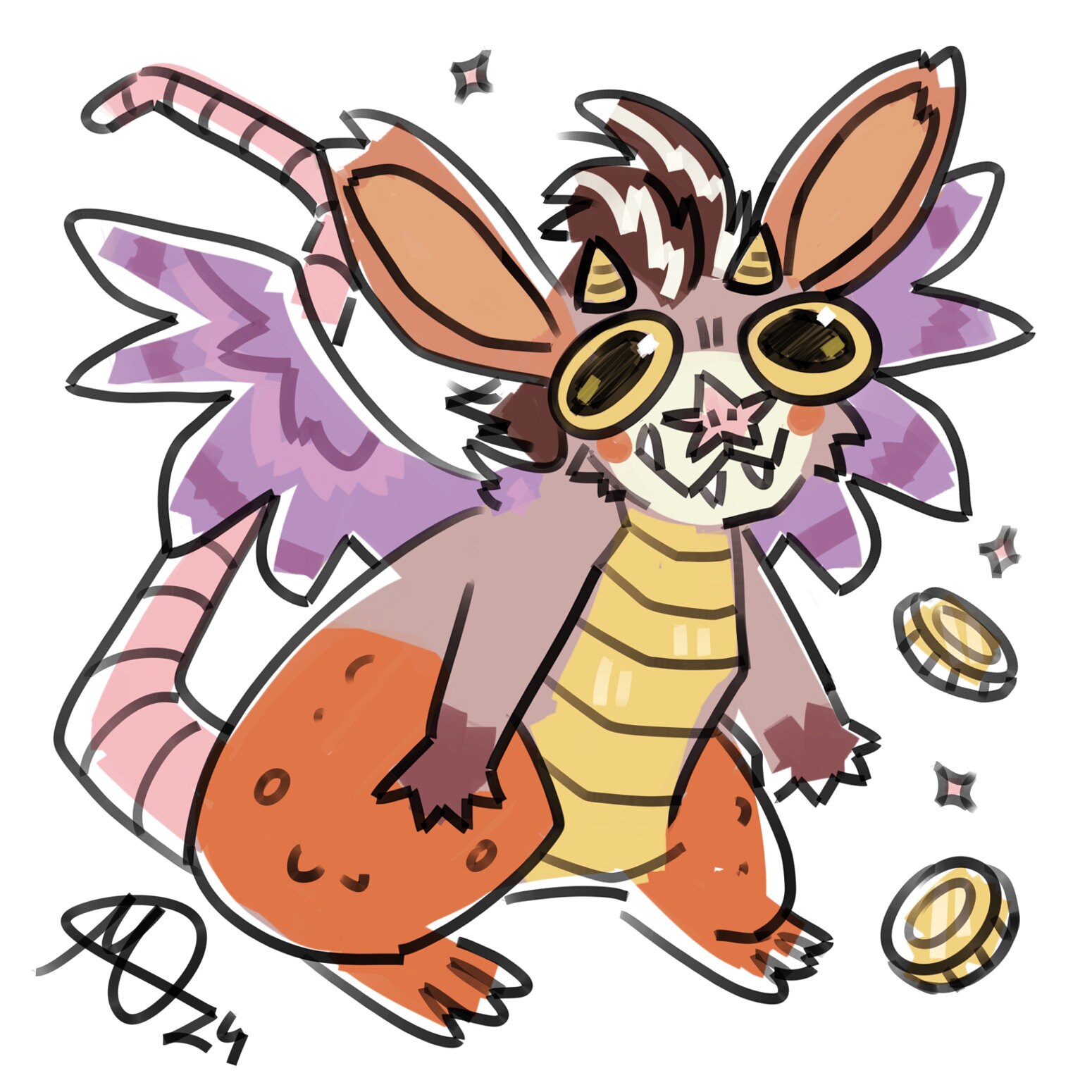 Ikona | Furry | DOODLE DERP | Custom Avatar - Etsy
