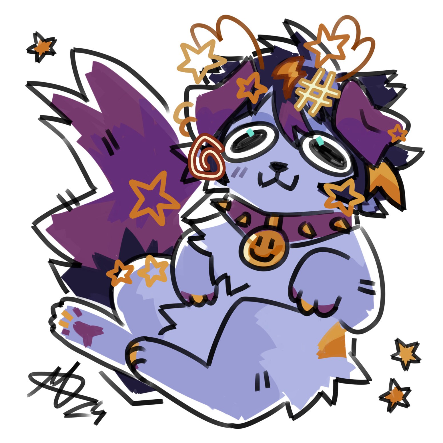 Ikona | Furry | DOODLE DERP | Custom Avatar - Etsy