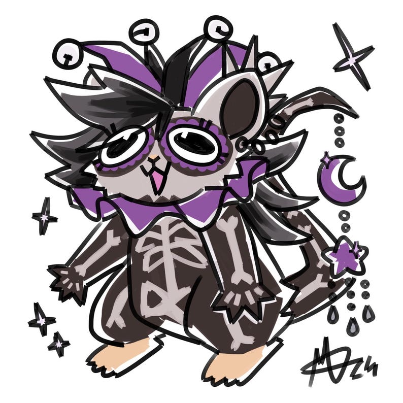 Ikona | Furry | DOODLE DERP | Custom Avatar - Etsy