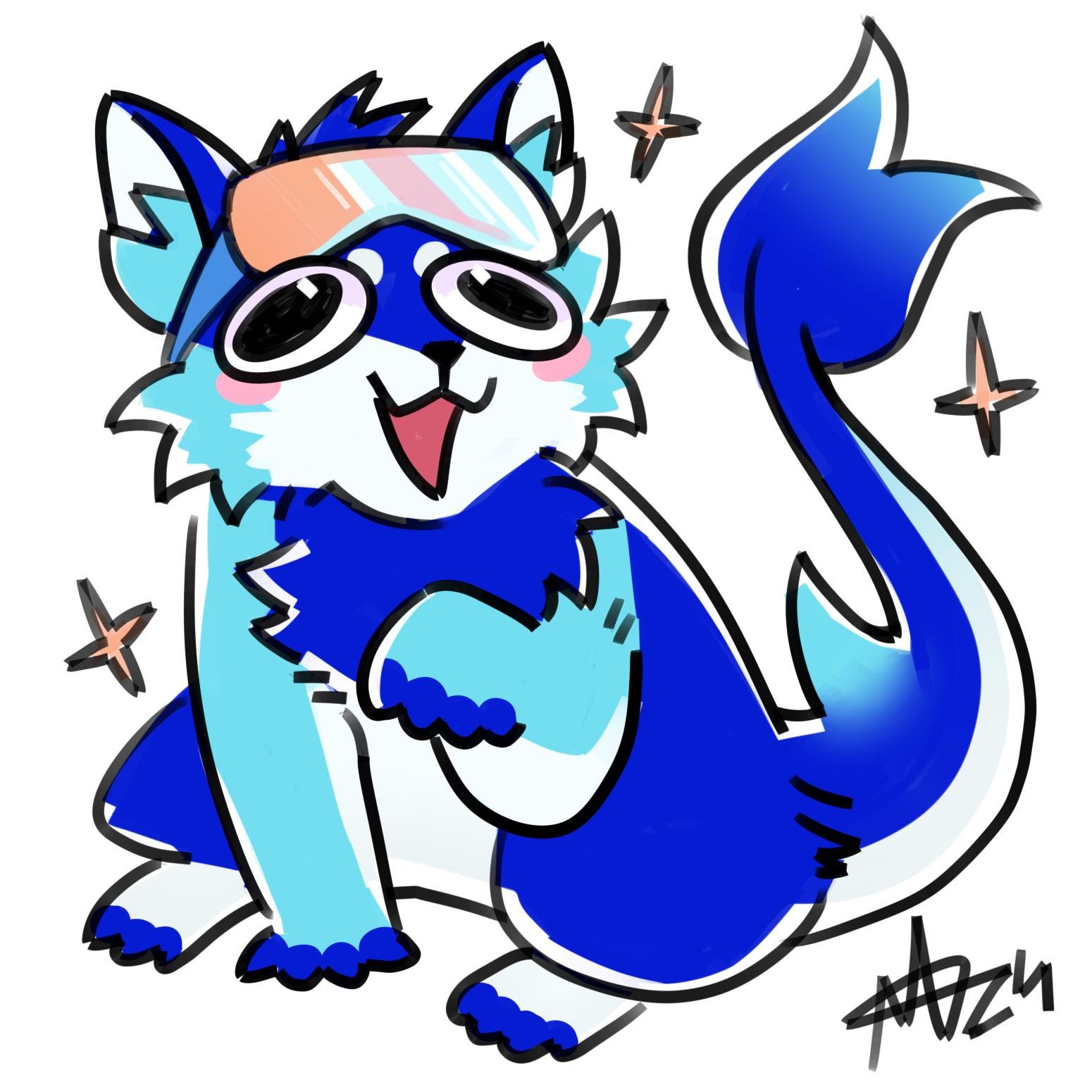 Ikona | Furry | DOODLE DERP | Custom Avatar - Etsy