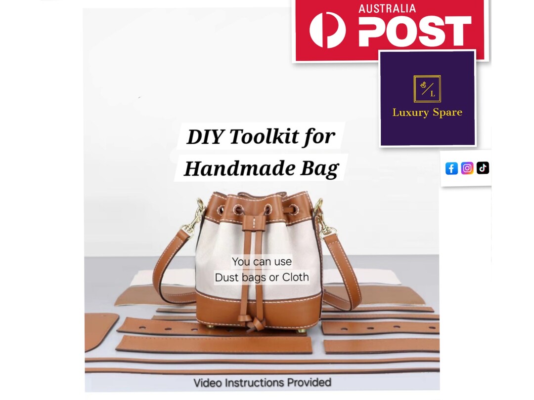 Luxury DIY Toolkit Handmade Bags for Dustbags, Canvas and Cloth - Etsy
