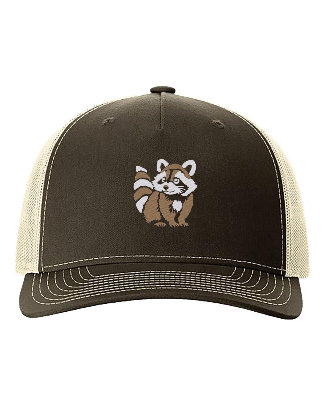 Embroidered Raccoon Hat, Silly Raccoon Hat, Raccoon Hat, Cute Raccoon ...
