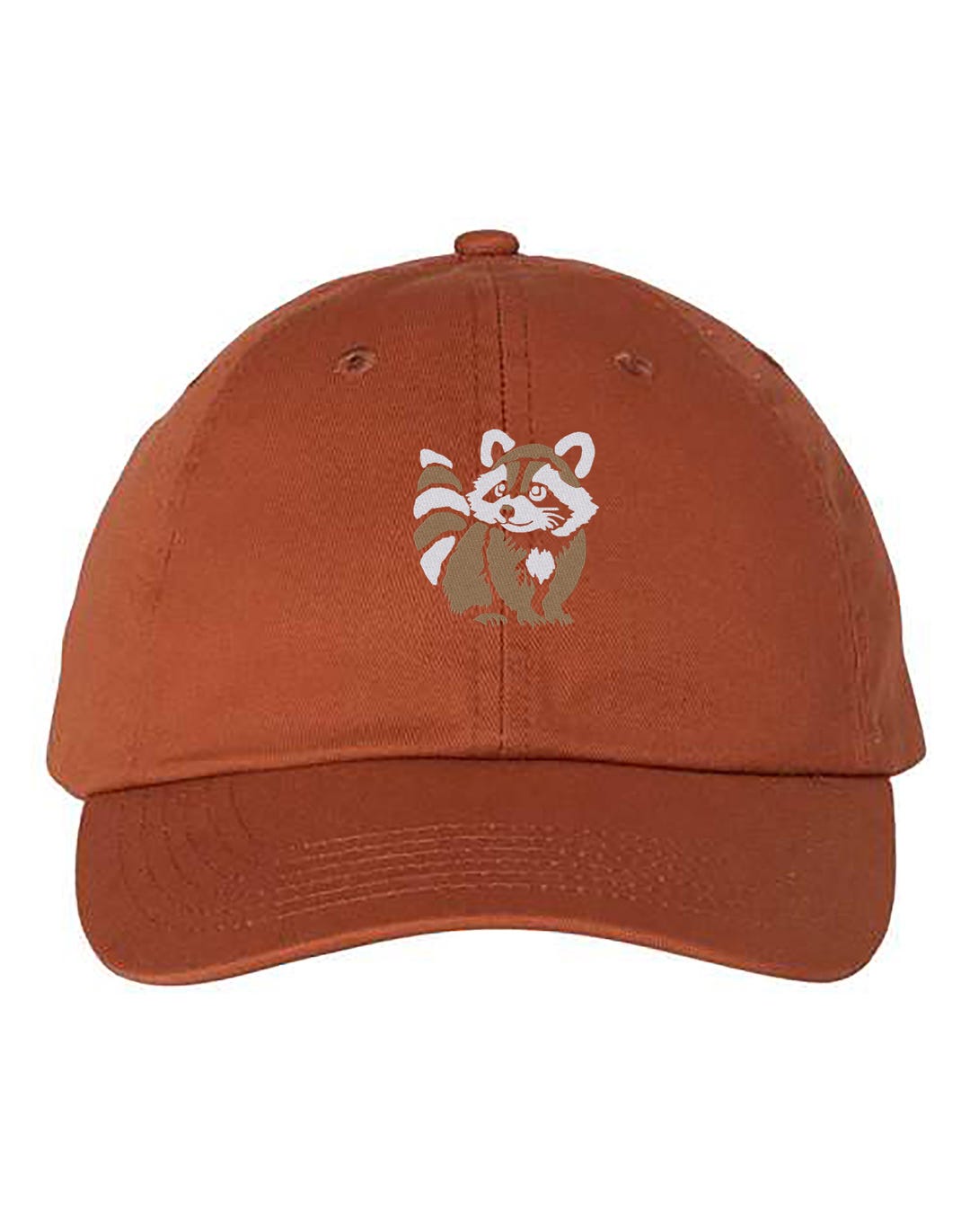 Embroidered Raccoon Baseball Hat, Silly Raccoon Hat, Cute Raccoon Cap ...