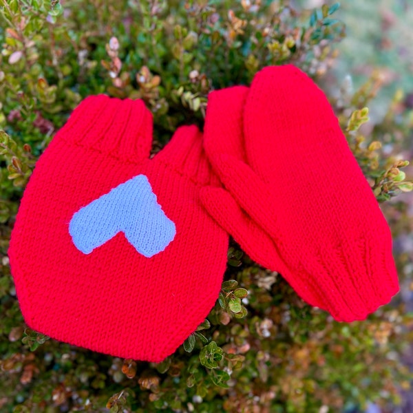Hand Holding Mitten - Etsy