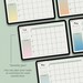 Digital Planner 2024 : Minimal Green Color | Weekly, Yearly, and ...
