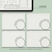 Digital Planner 2024 : Minimal Green Color | Weekly, Yearly, and ...