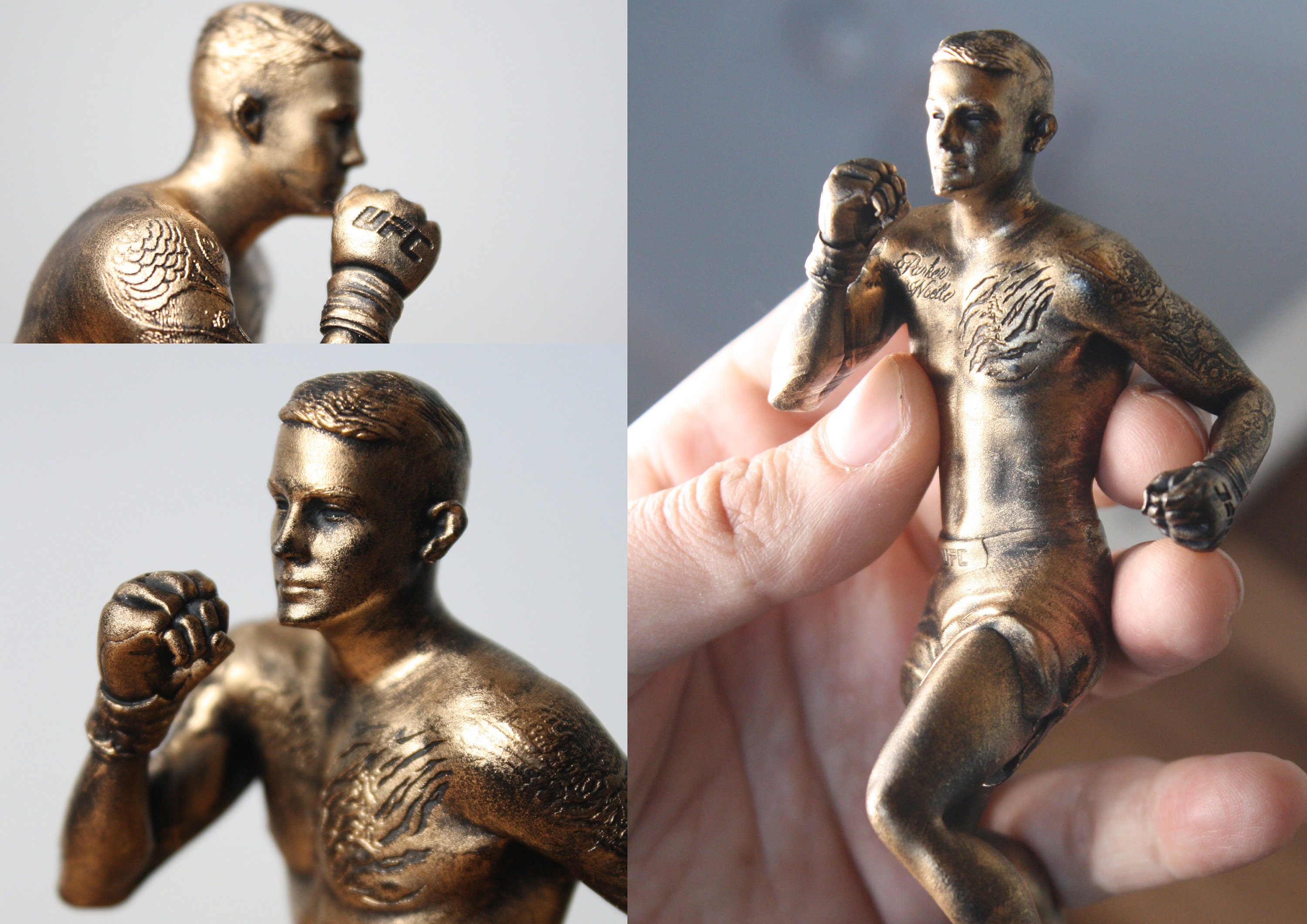 Sculpture Dustin Poirier the Diamond Combattant MMA De L'ufc Légendes ...