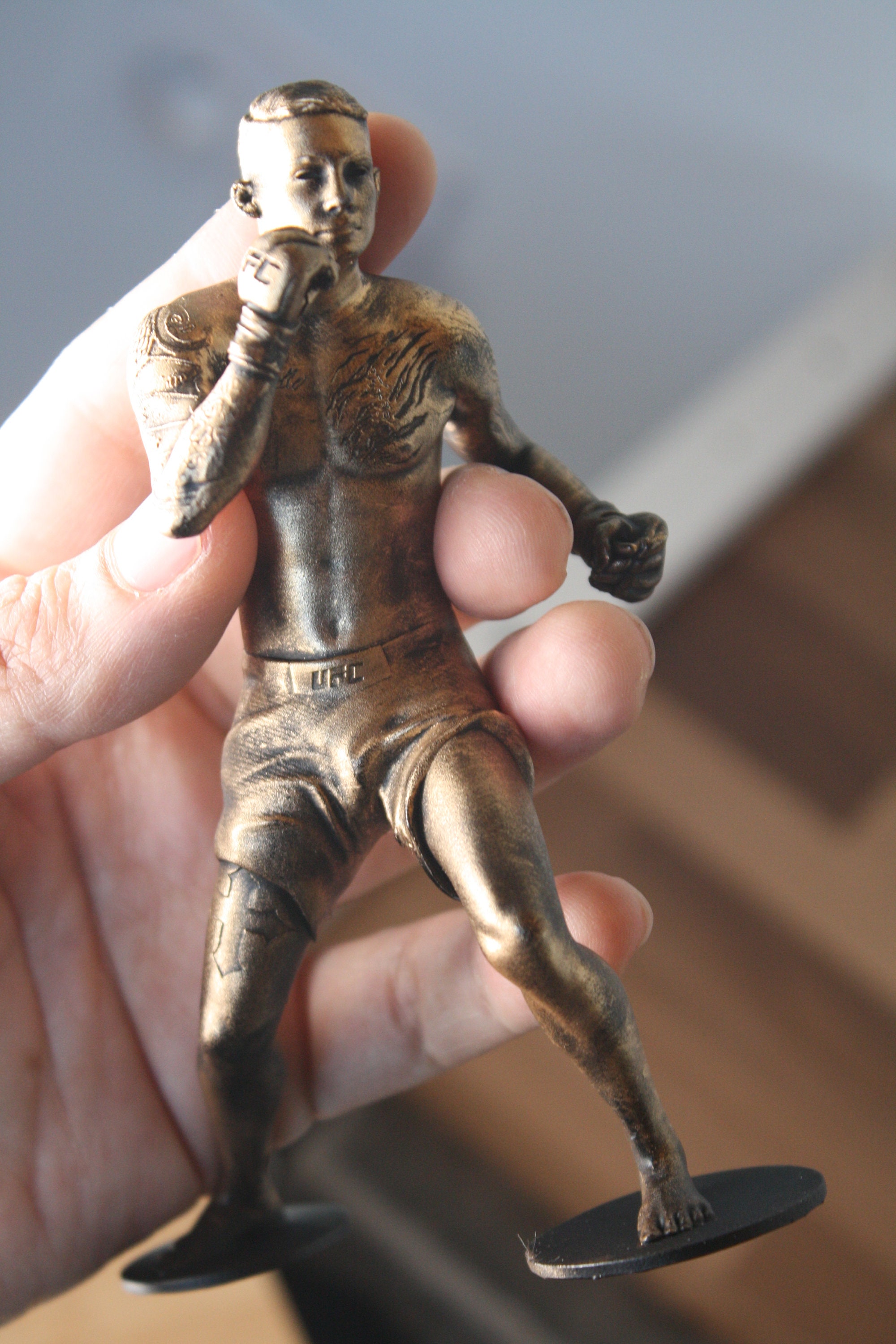 Sculpture Dustin Poirier the Diamond Combattant MMA De L'ufc Légendes ...