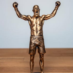 Sculpture 3D Khamzat Chimaev Combatant MMA De L'ufc - Etsy