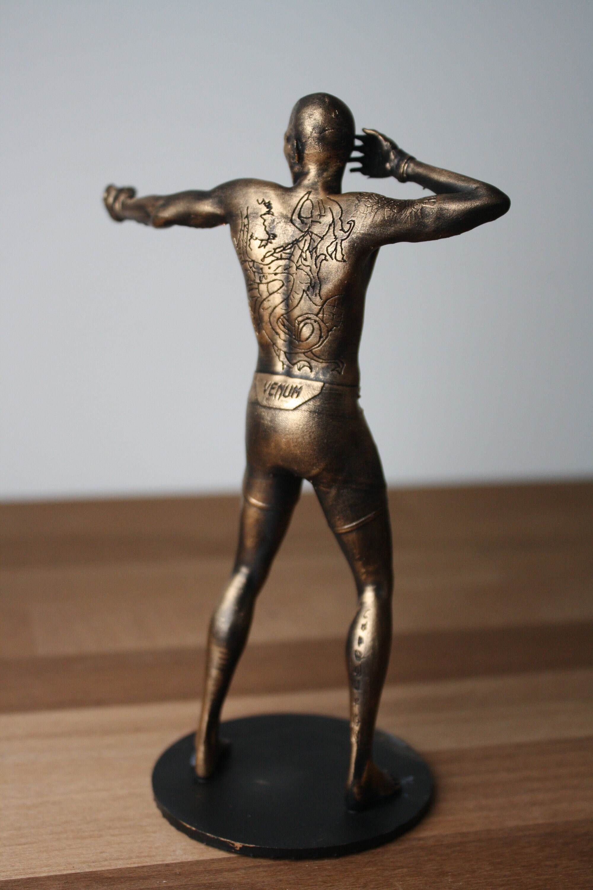 Sculpture 3D Alex Pereira Poatan Combatant MMA Et Champion De L'ufc ...