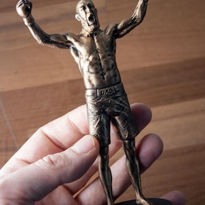 Sculpture 3D Khamzat Chimaev Combatant MMA De L'ufc - Etsy