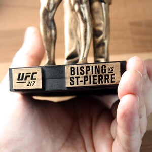 Georges Saint-pierre GSP Champion UFC - Sculpture 3D Combat De New York ...