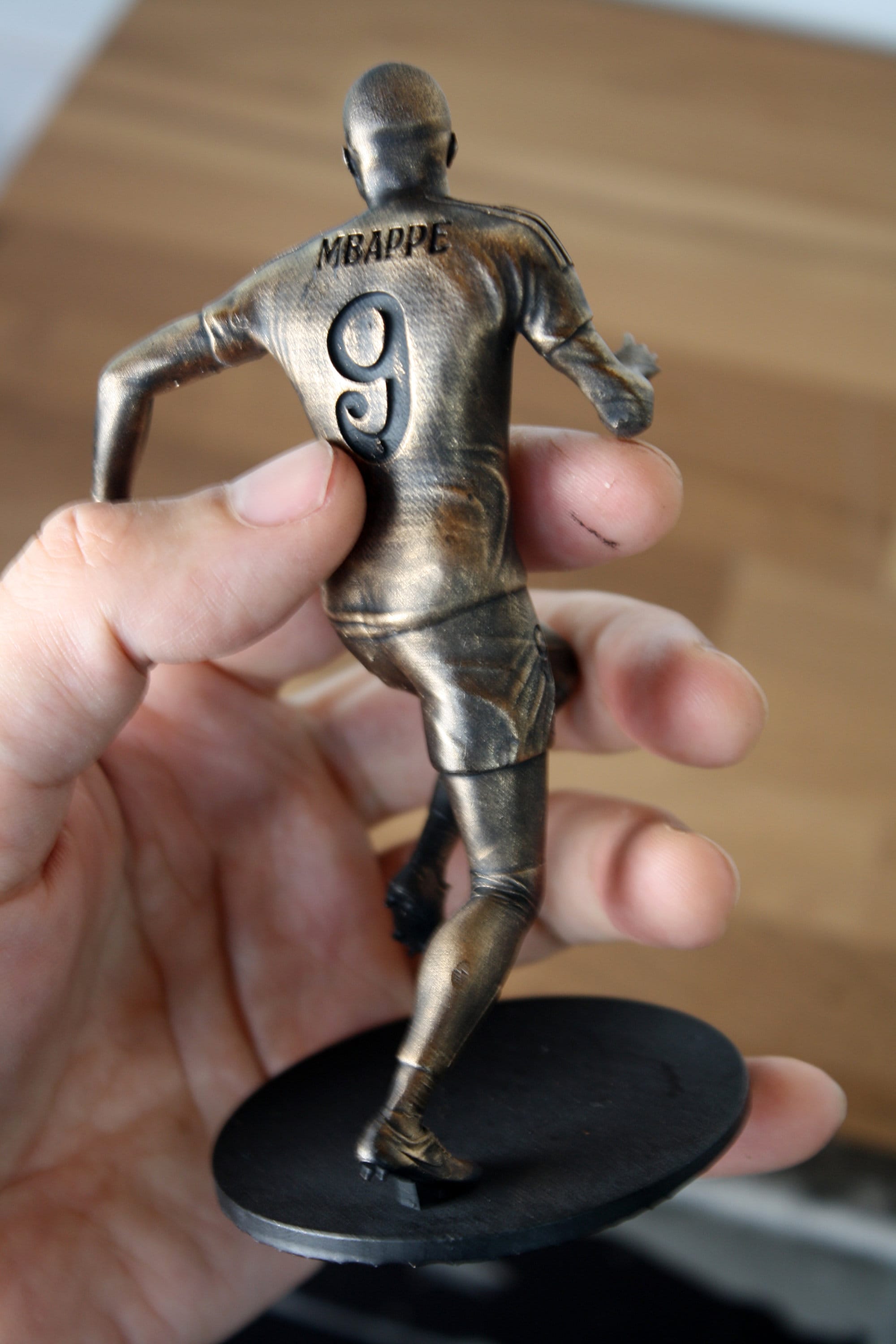Sculpture Kylian Mbappe Footballeur De France Et Real Madrid - Etsy